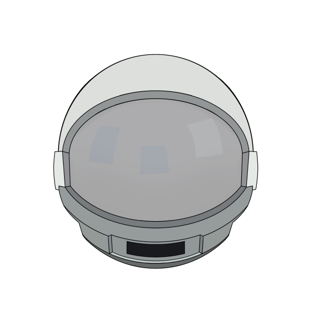 astronaut helmet - ibisPaint