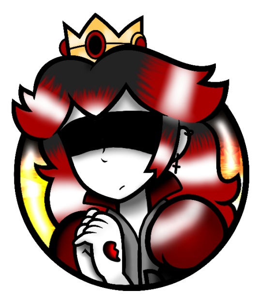 demon as princess peach! - ibisPaint