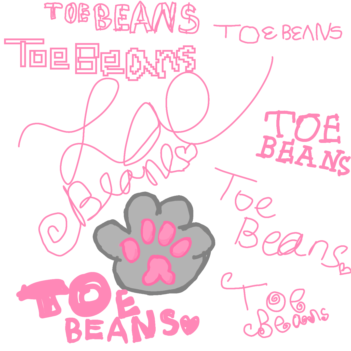 Toe Beans - ibisPaint
