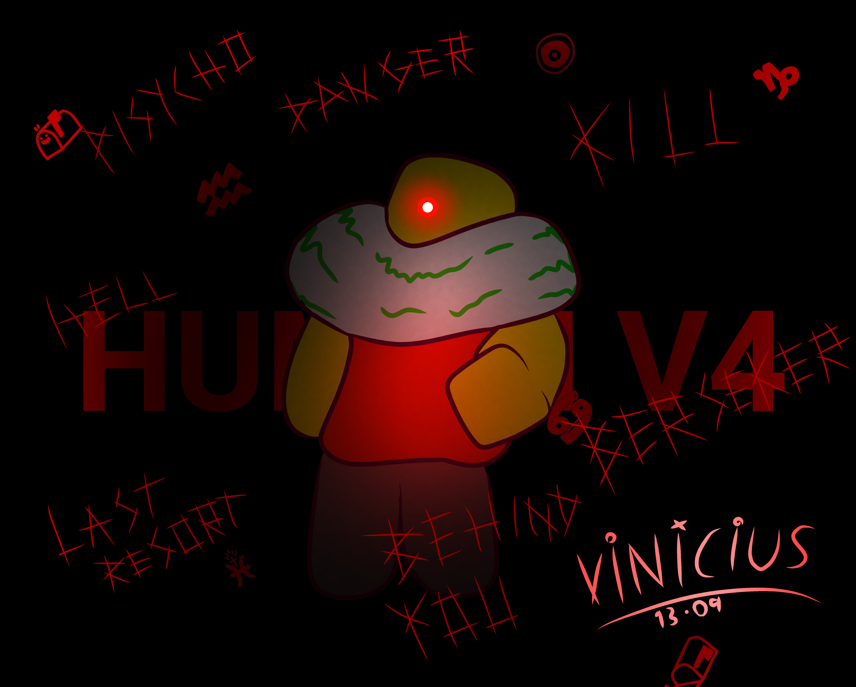 HUMAN V4 (blox fruits) - ibisPaint