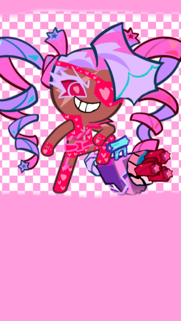 Love twizzly gummy cookie costume - ibisPaint