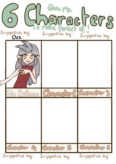 Character requests - ibisPaint