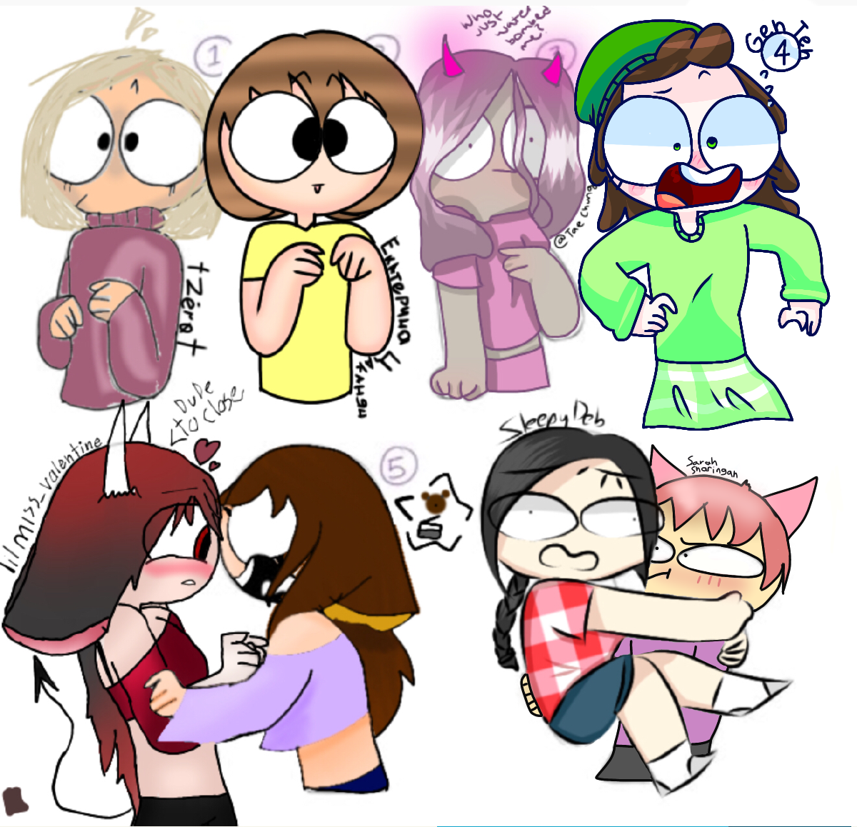 Scared Collab - ibisPaint