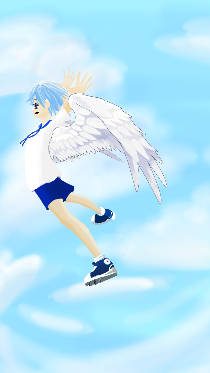 fly to the sky. - ibisPaint