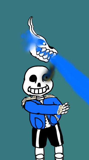 Sans Boss Side Fight - ibisPaint