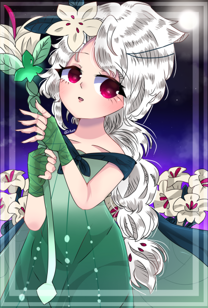 White lily cookie - ibisPaint