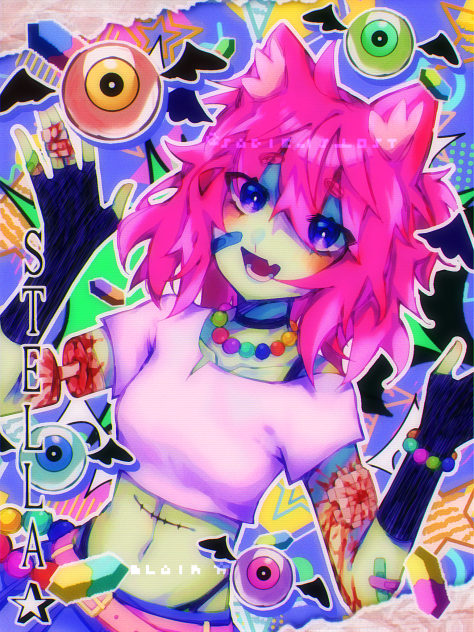 𝚂𝚝𝚎𝚕𝚕𝚊！？ - ibisPaint