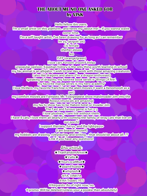 About me - ibisPaint