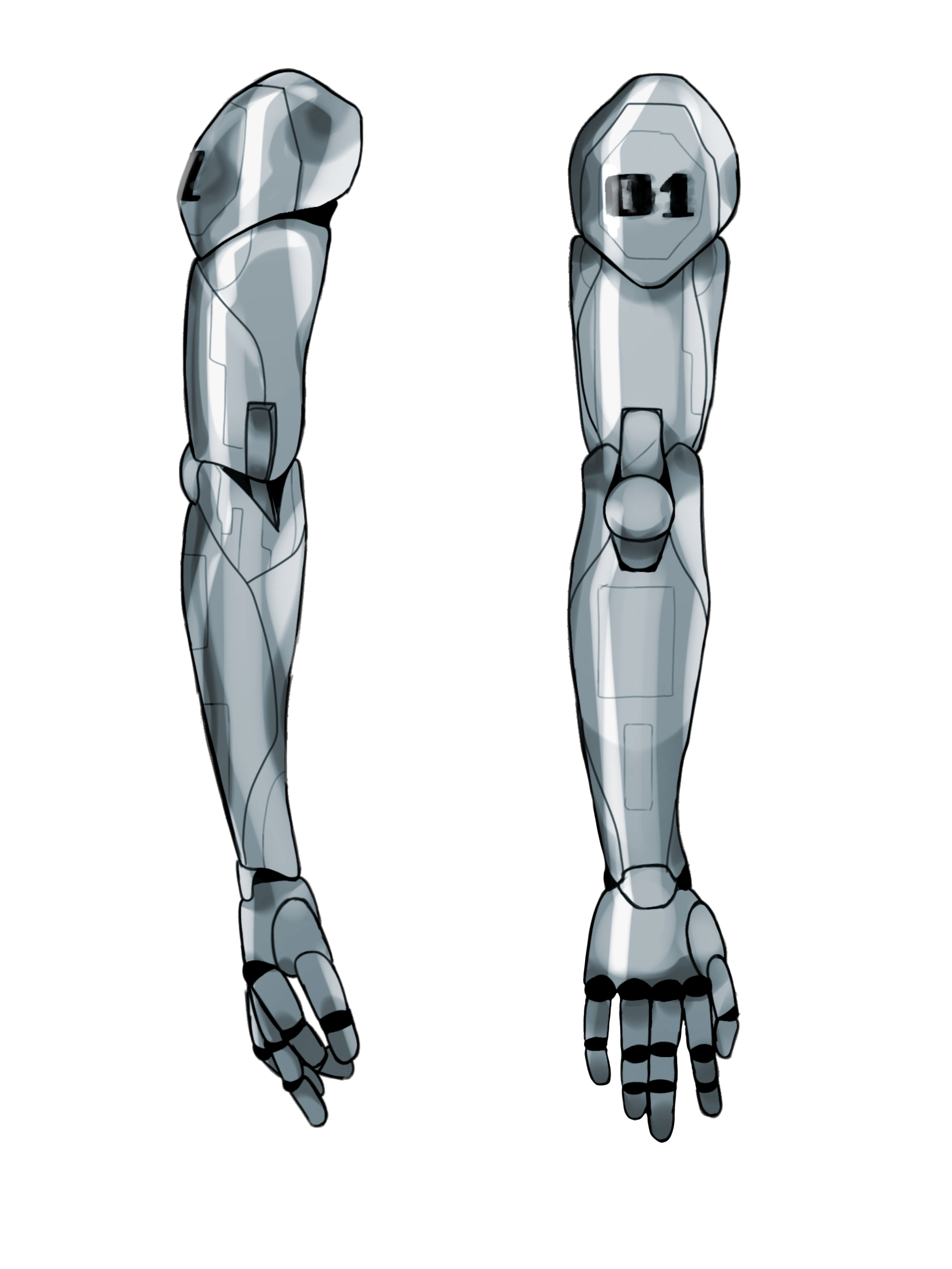 cyber arms (front,side) - ibisPaint