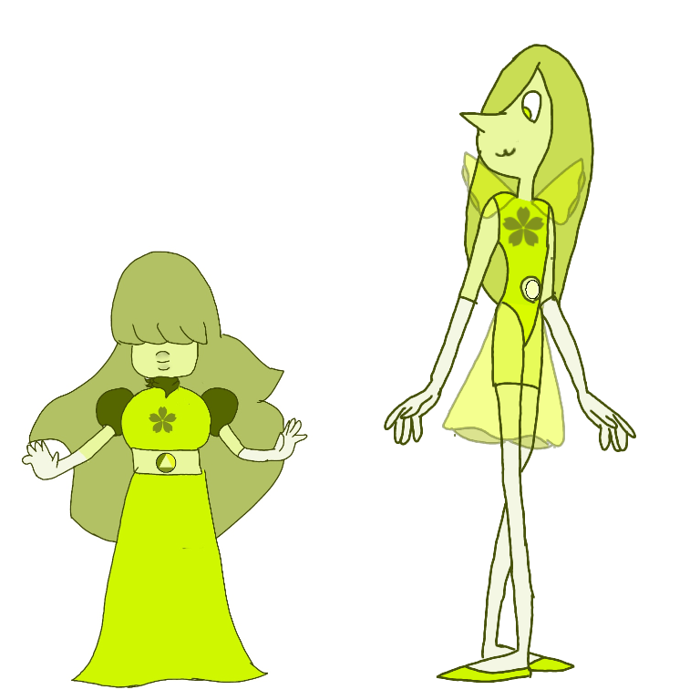 zafiro amarillo y perla amarilla - ibisPaint