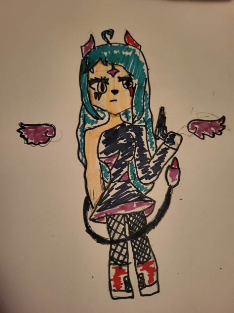 Leah has join the the fight - ibisPaint