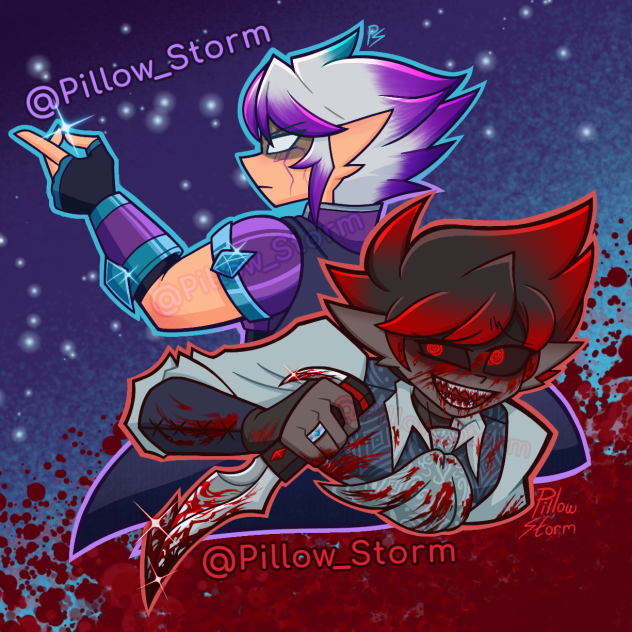 OCs - Dark Shadow & Tyran - ibisPaint