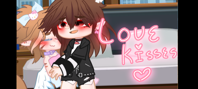love kisses thumbnail for yt - ibisPaint