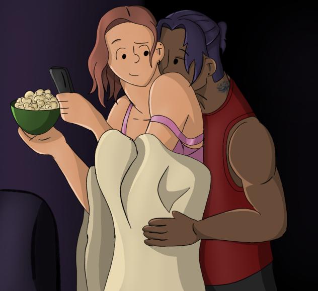 wana cuddle - ibisPaint