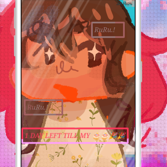 BIRTHDAY COUNTDOWN 🎁🎊 - ibisPaint