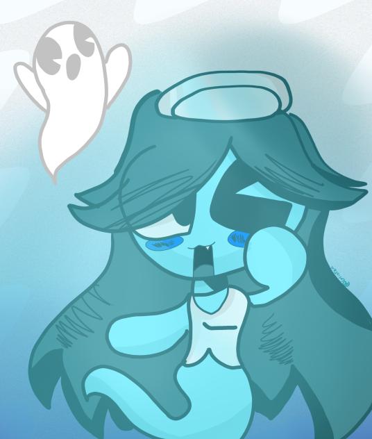 Boo its a ghost - ibisPaint