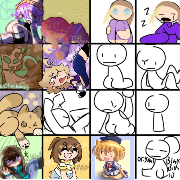 little square collab - ibisPaint