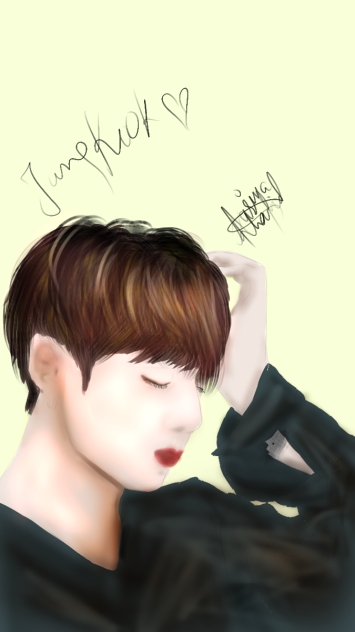jungkook fan art - ibisPaint