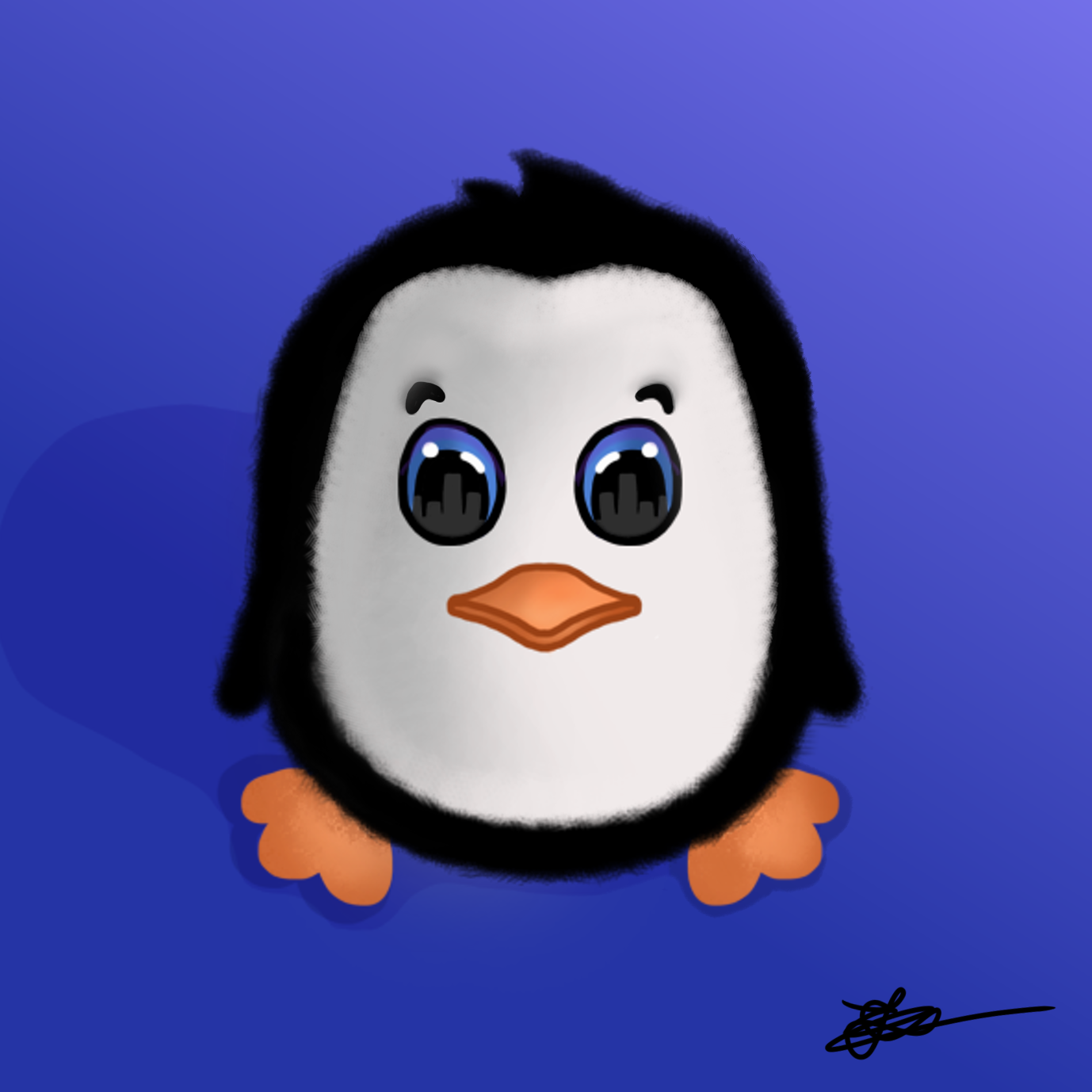 BABY PENGUIN!!! - ibisPaint