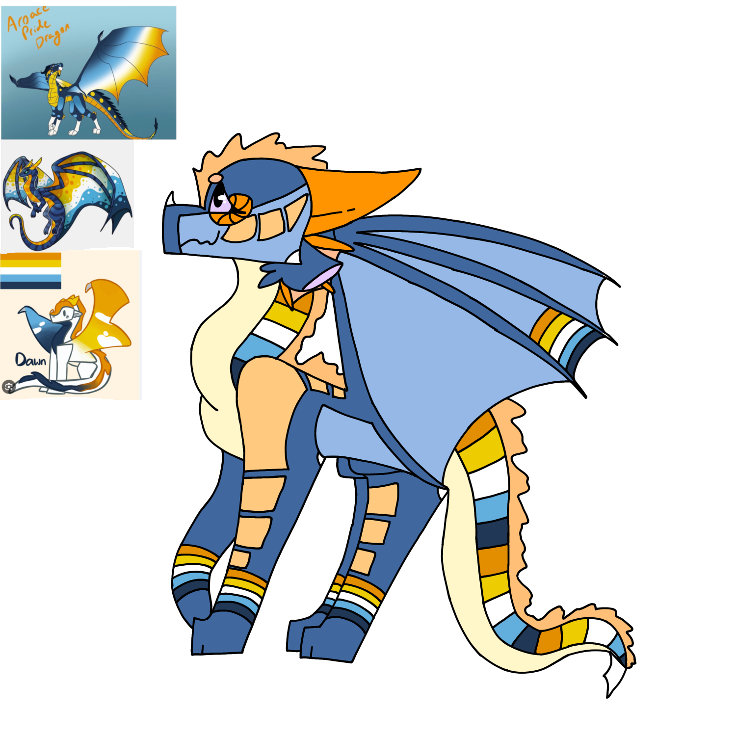 New Aroace Dragon! Wof - ibisPaint