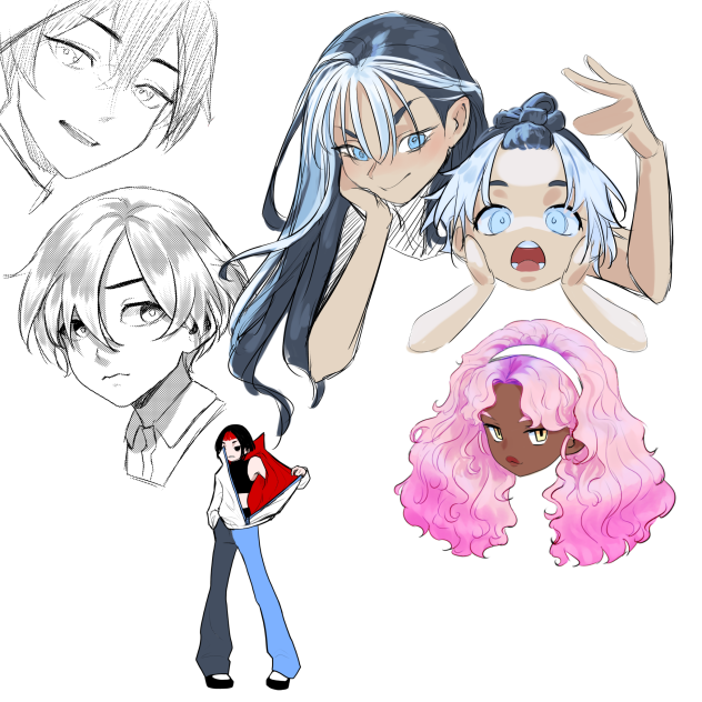 character spread - ibisPaint