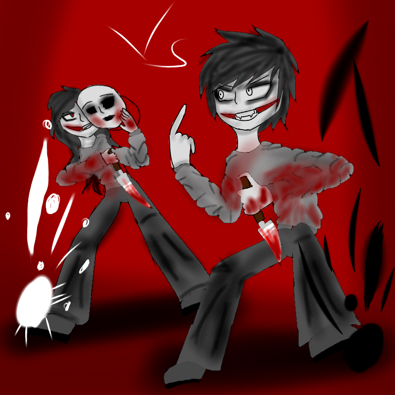 jane vs jeff the killer - ibisPaint