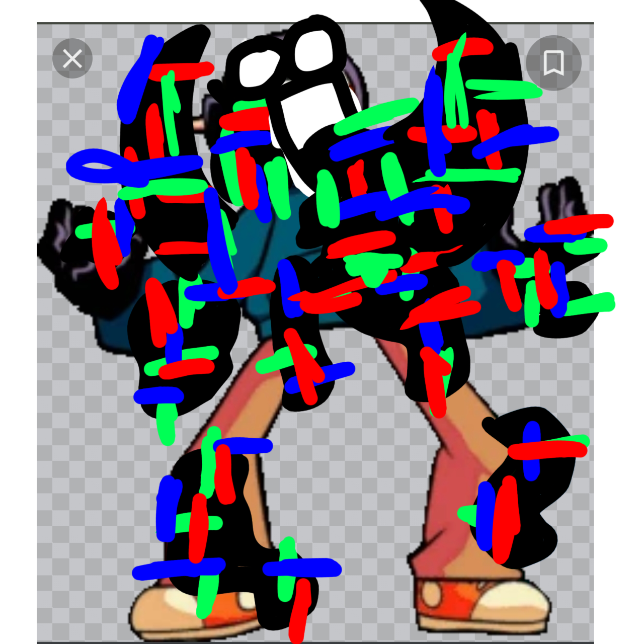 Currupted Whitty - ibisPaint