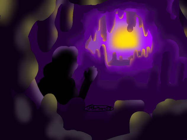 Wandering in the Cave Systems - ibisPaint