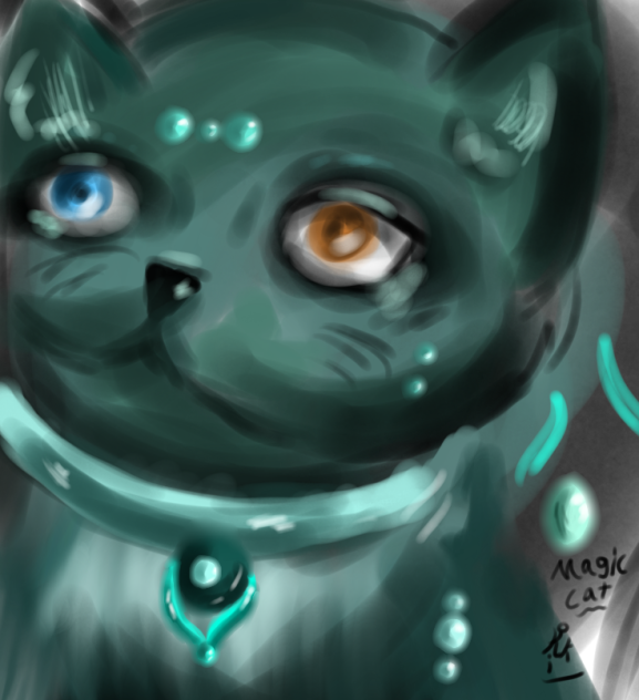 Magic cat - ibisPaint