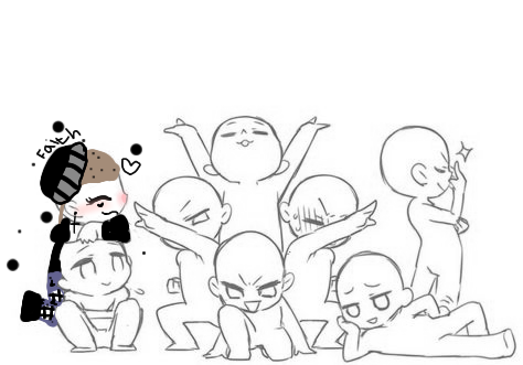 just a few artist hanging out collab^°^ - ibisPaint