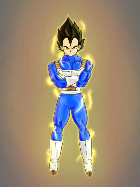 Vegeta - ibisPaint