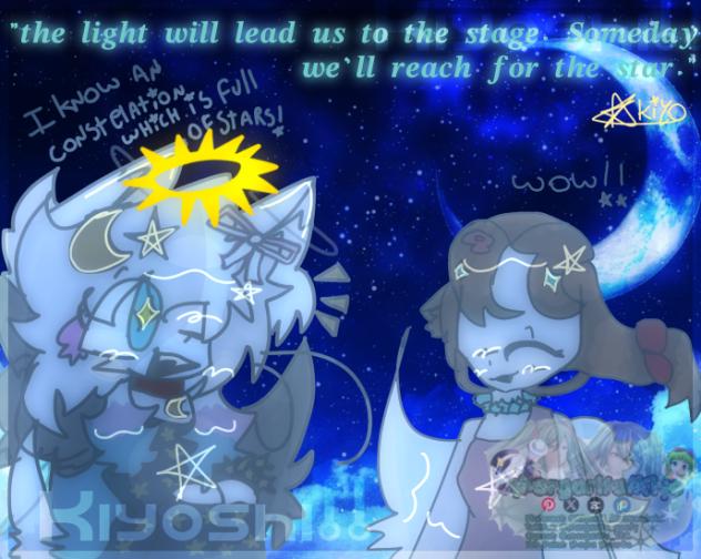 「𝐭𝐡𝐨𝐬𝐞 𝐬𝐭𝐚𝐫𝐬 𝐚𝐫𝐞 𝐬𝐨 𝐩𝐫𝐞𝐭𝐭𝐲..★」 - ibisPaint