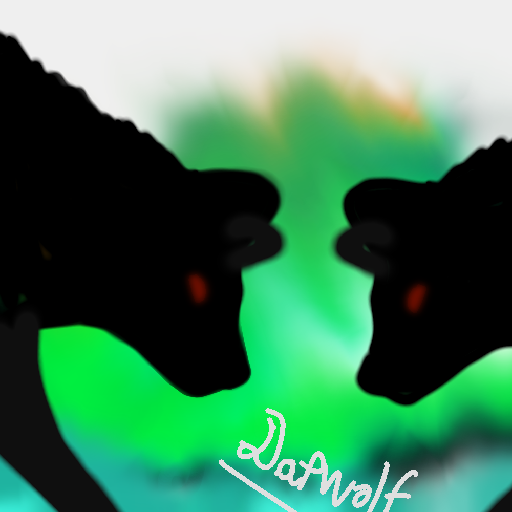 wolves - ibisPaint