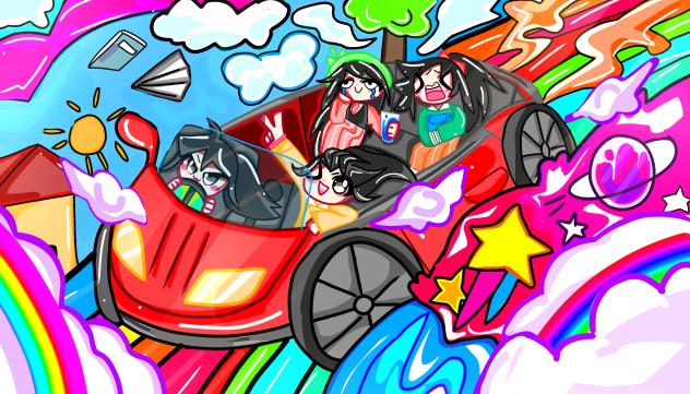 Me and my friends;DD - ibisPaint