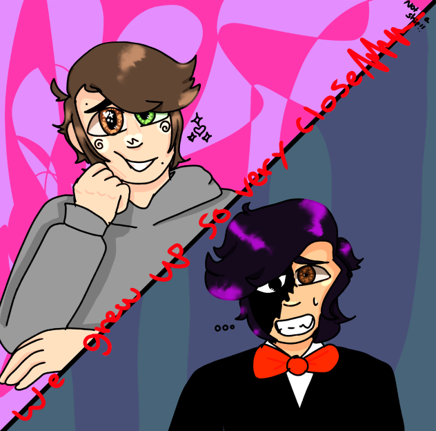 Evelyn Evelyn but Mark and Cesar - ibisPaint
