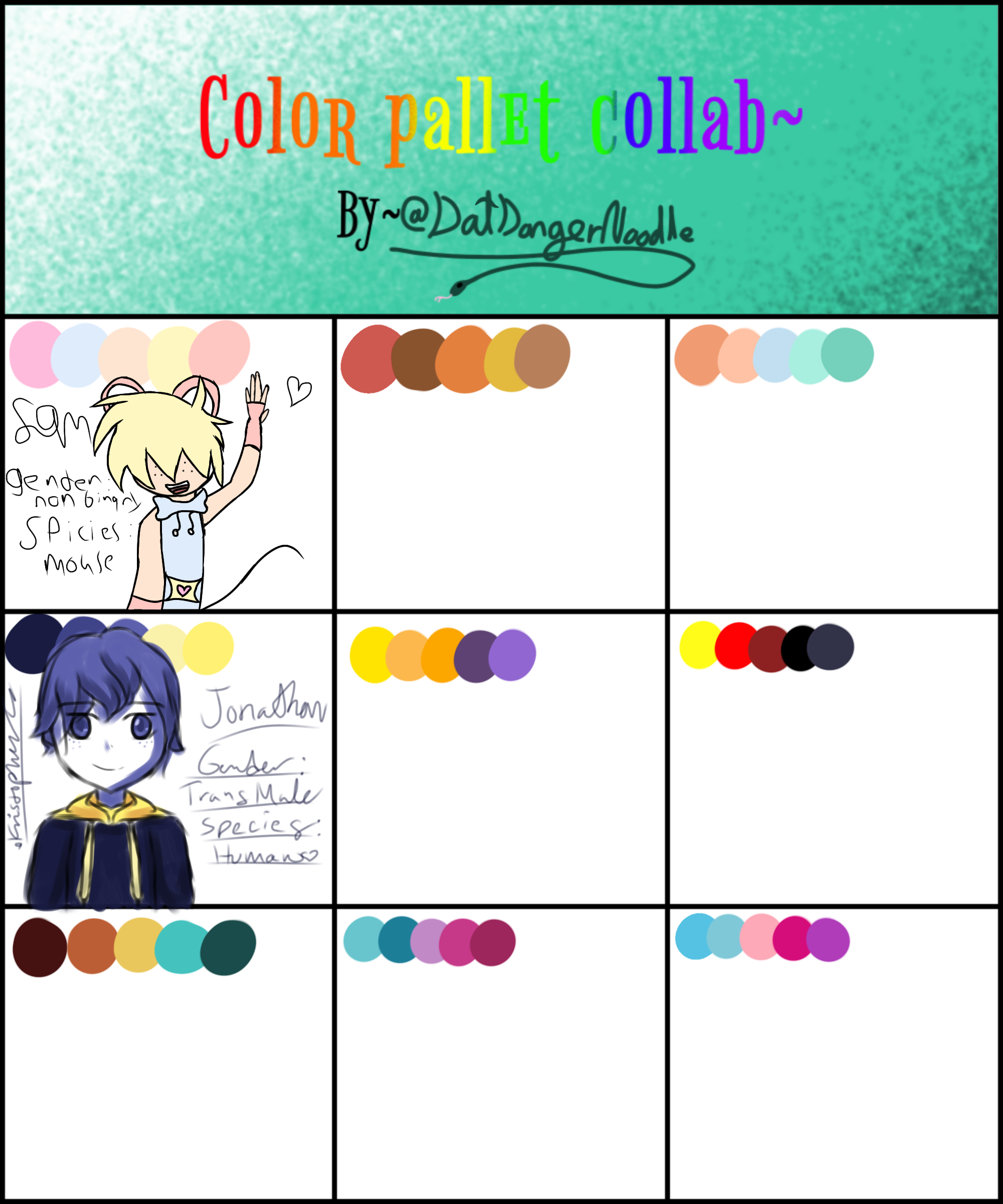 Color Pallet Collab! - ibisPaint