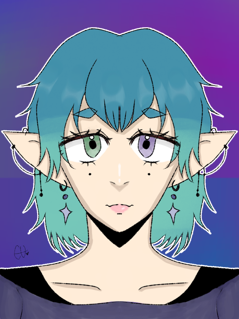 Dragon Elf thingy 🐉 🧝‍♀️ 🤔 - ibisPaint