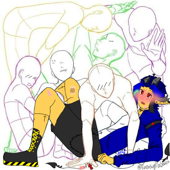 Stuck in a box collab - ibisPaint