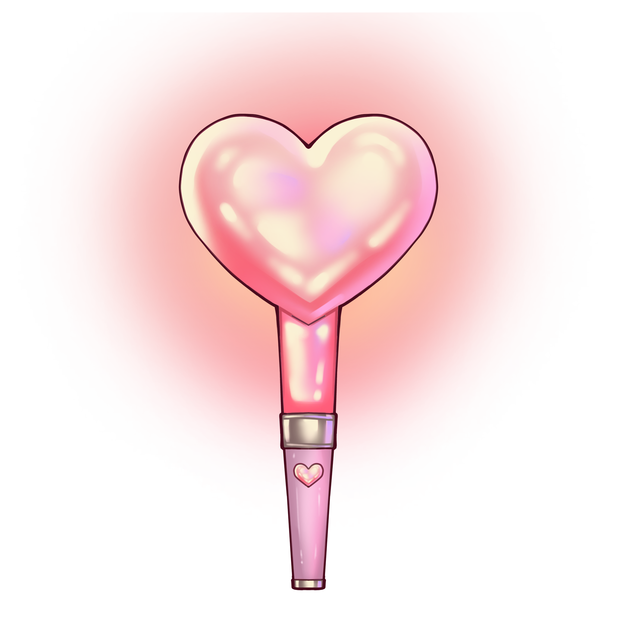 heart light stick - ibisPaint