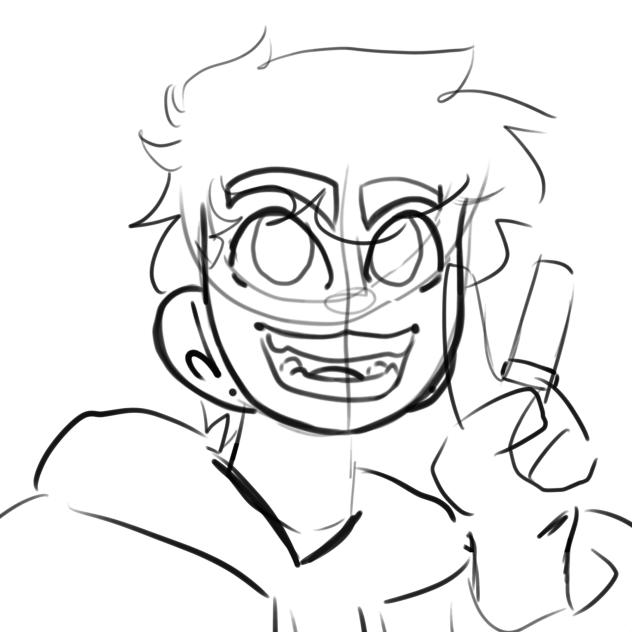 silly sketch - ibisPaint