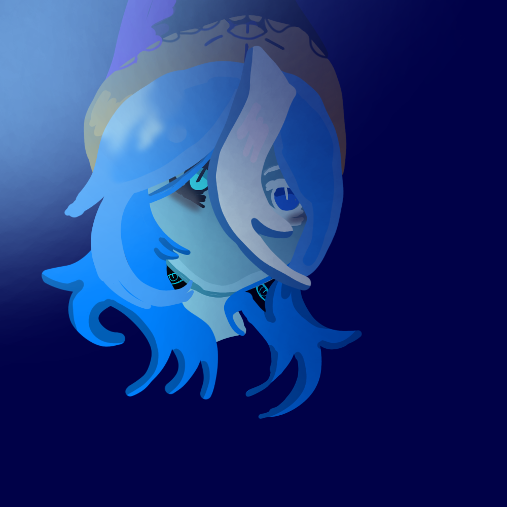 Start on Truthless Recluse design - ibisPaint