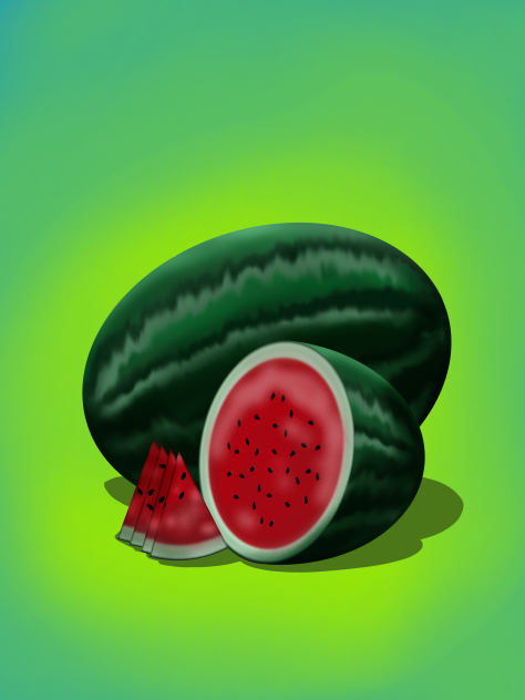 watermelon - ibisPaint