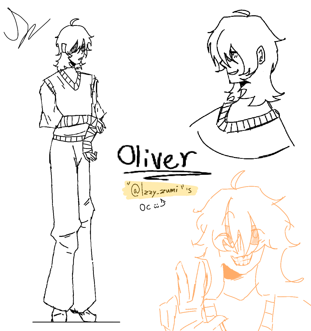 A fan drawn OC - ibisPaint