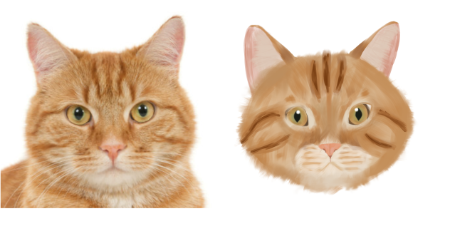 Realistic cat - ibisPaint