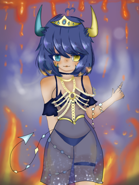 Demon Girl - ibisPaint