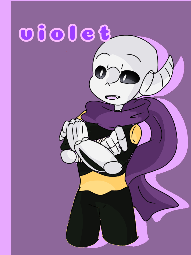 sans Oc Violet sans art request - ibisPaint