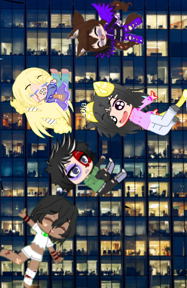 Falling collab - ibisPaint