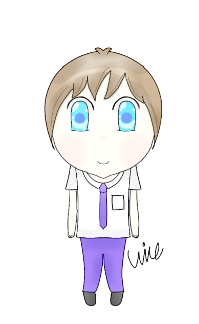 chibi school boy - ibisPaint