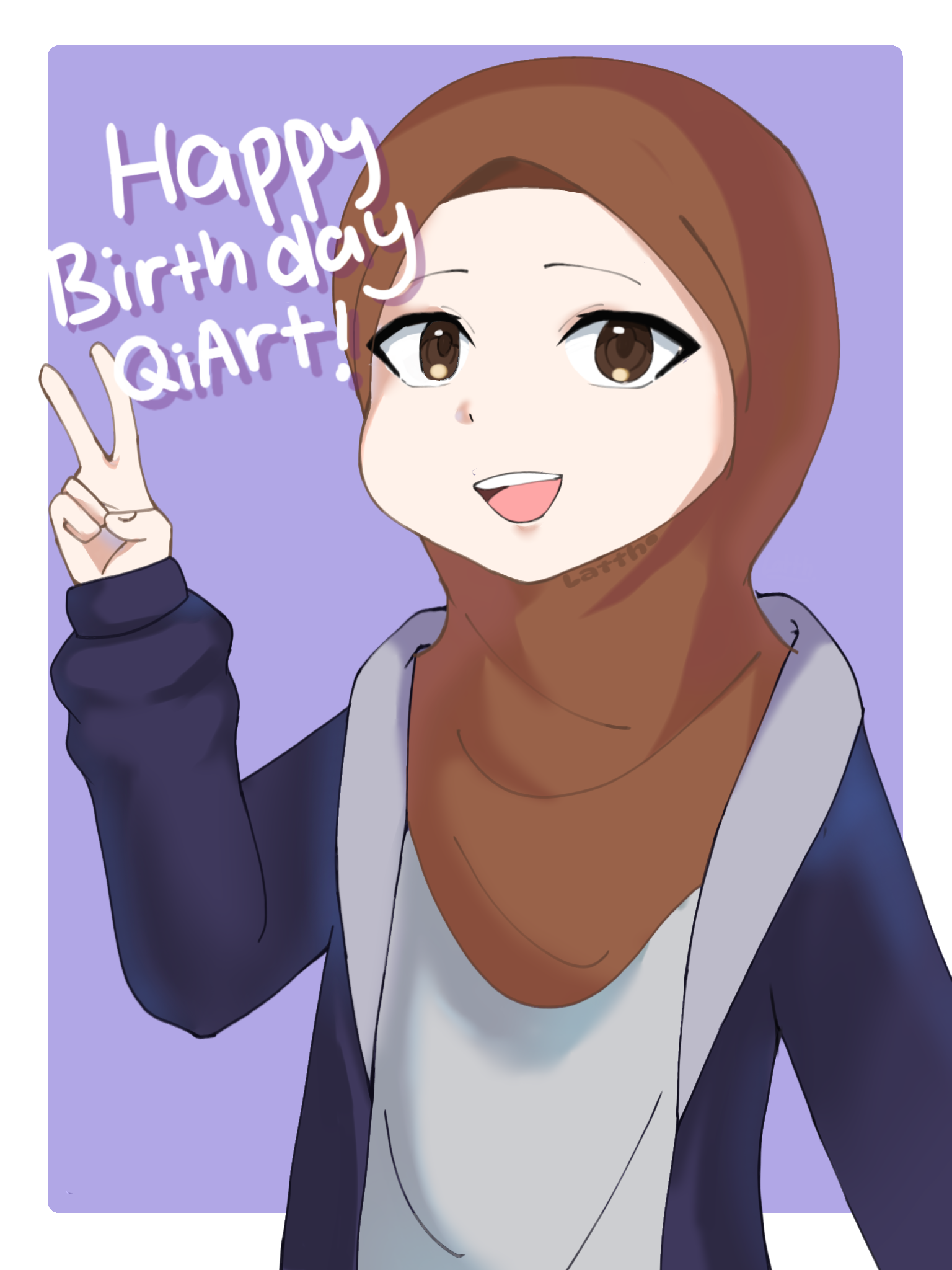 Bday Gift for QiArt (⁠≧⁠ ⁠≦⁠) - ibisPaint