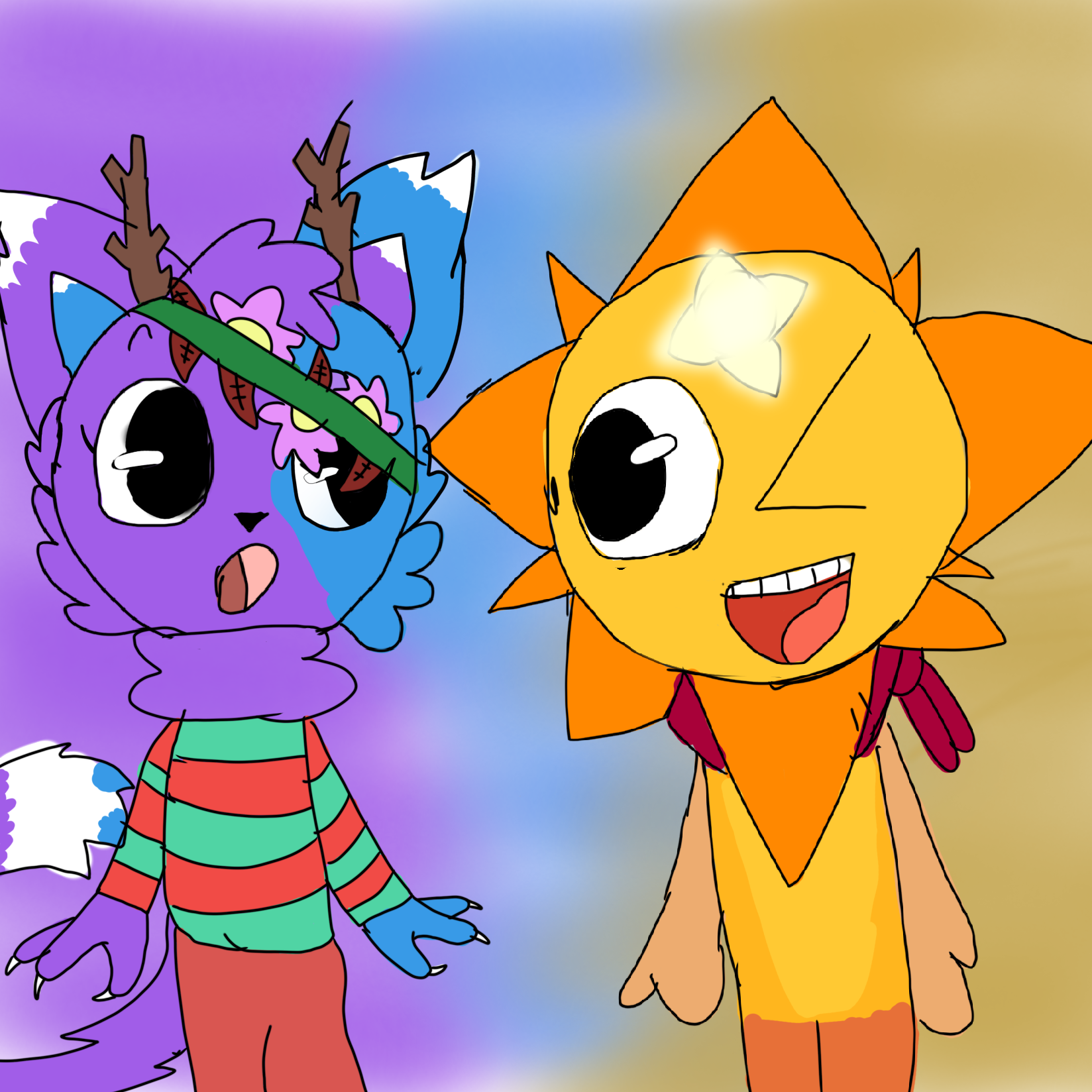 Sunny whit Katie - ibisPaint